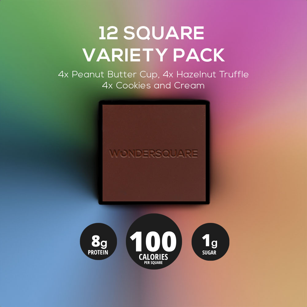 WONDERSQUARE Variety Pack (12 Square Pack) – OWN Your Hunger